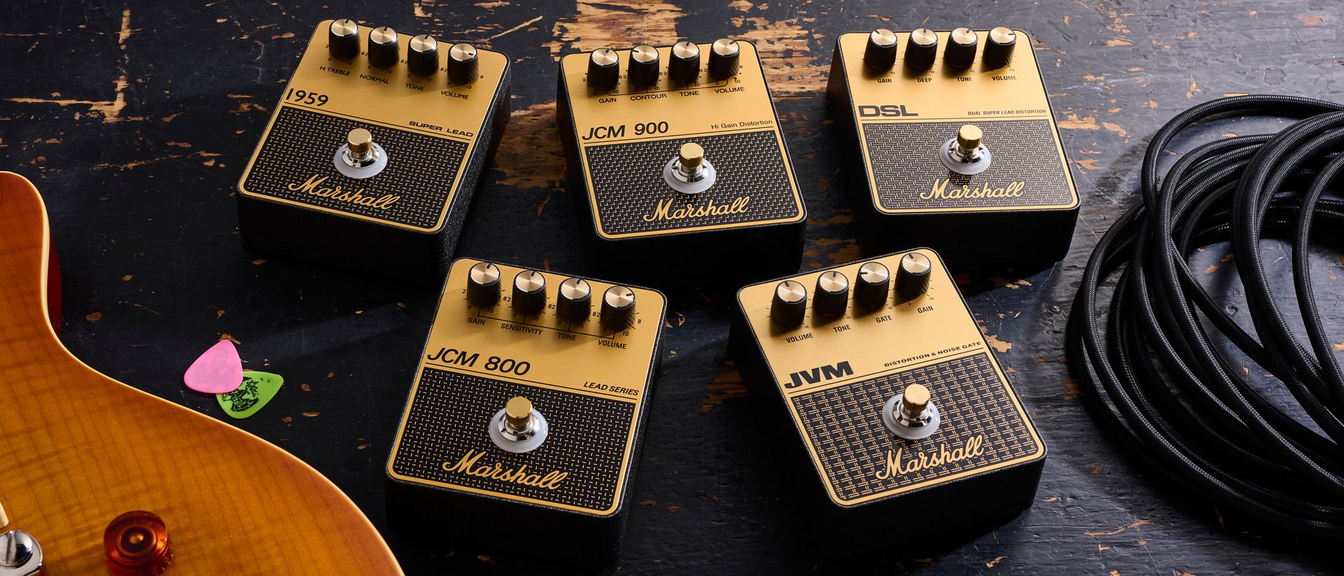Marshall 1959, JCM800, JCM900, DSL, and JVM overdrive pedal review ...