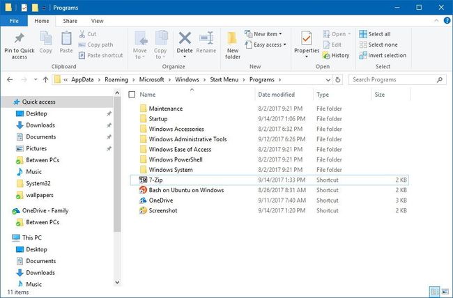 How to add app shortcuts to the Start menu manually on Windows 10 ...