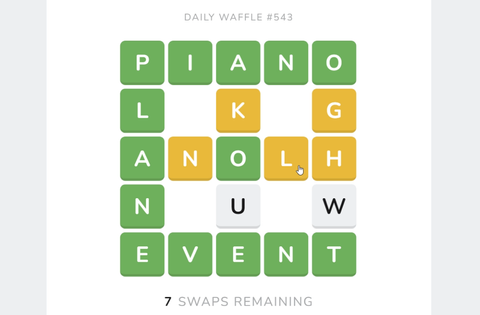 Every Wordle player should try Waffle, a daily word puzzle that's ...