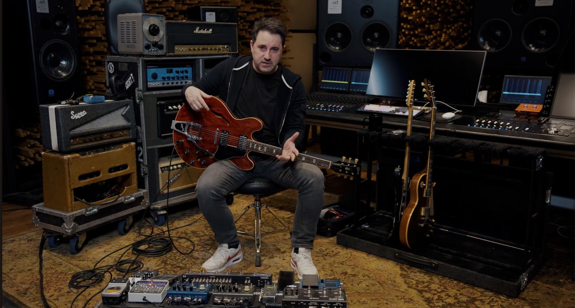 “Rarely to never do I ever walk out here and just click two pedals on ...