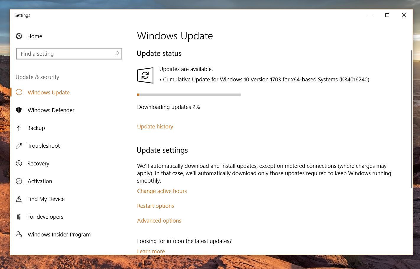 Windows 10 cumulative update build 15063.250 now rolling out to ...