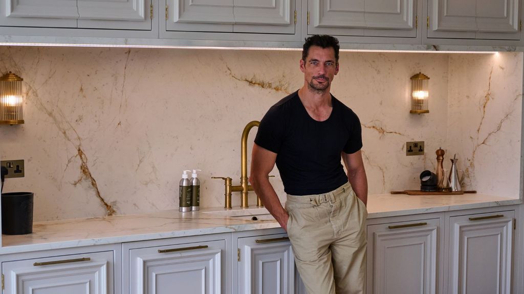 David Gandy's kitchen exhibits warm minimalism with a twist | Homes and ...