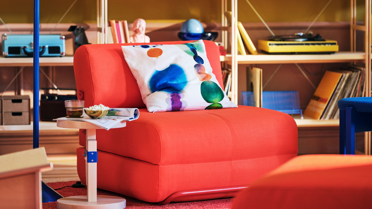 IKEA Just Launched a Foldable Chair-Bed That Not Only…