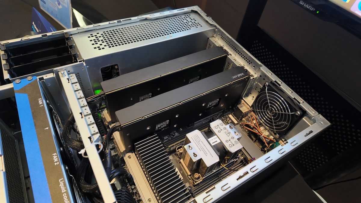 I'm actually jealous of the workstation that gets to use this Maxsun ...