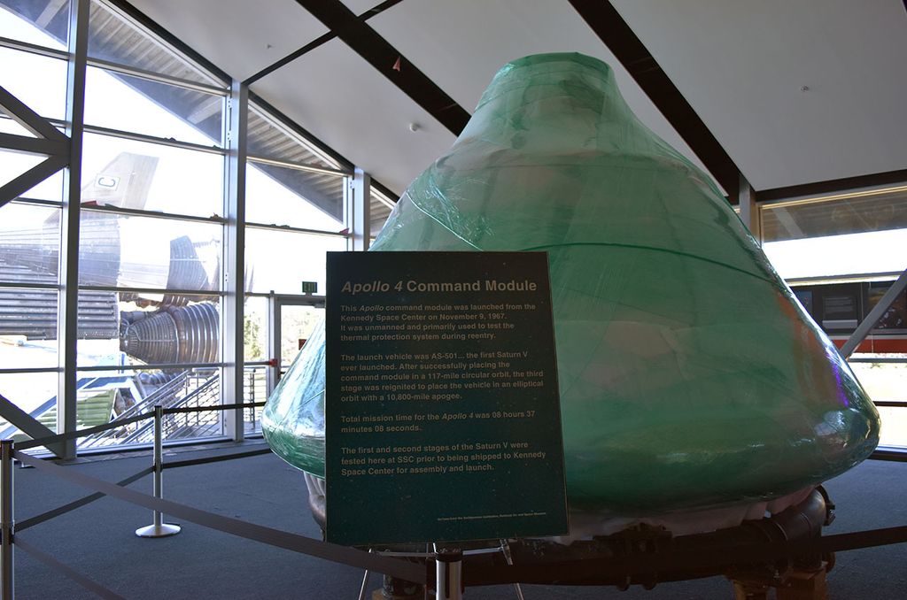 Apollo 4 Capsule From 1st Saturn V Launch Lands at Infinity Science ...