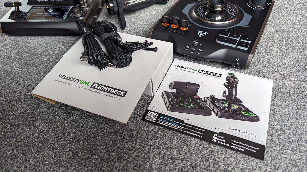 Turtle Beach VelocityOne Flightdeck HOTAS review: My new favorite stick ...