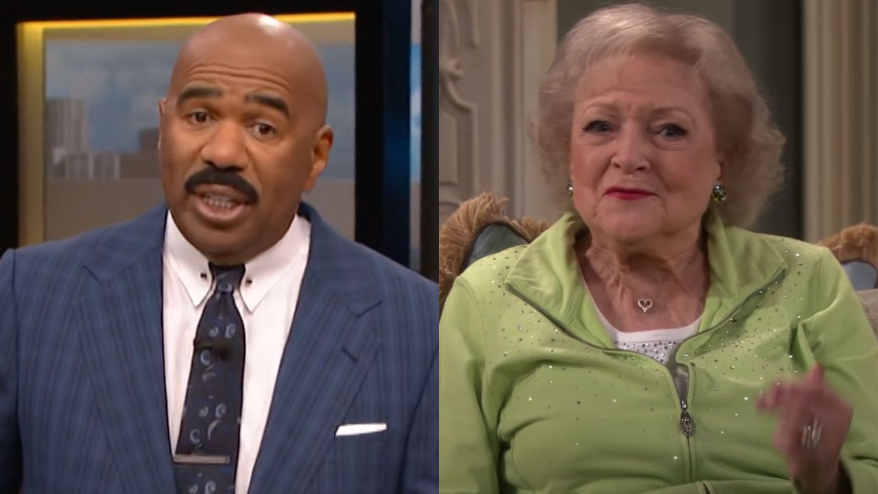 Steve Harvey Recalls What It’s Been Like Sharing A Birthday With Betty ...
