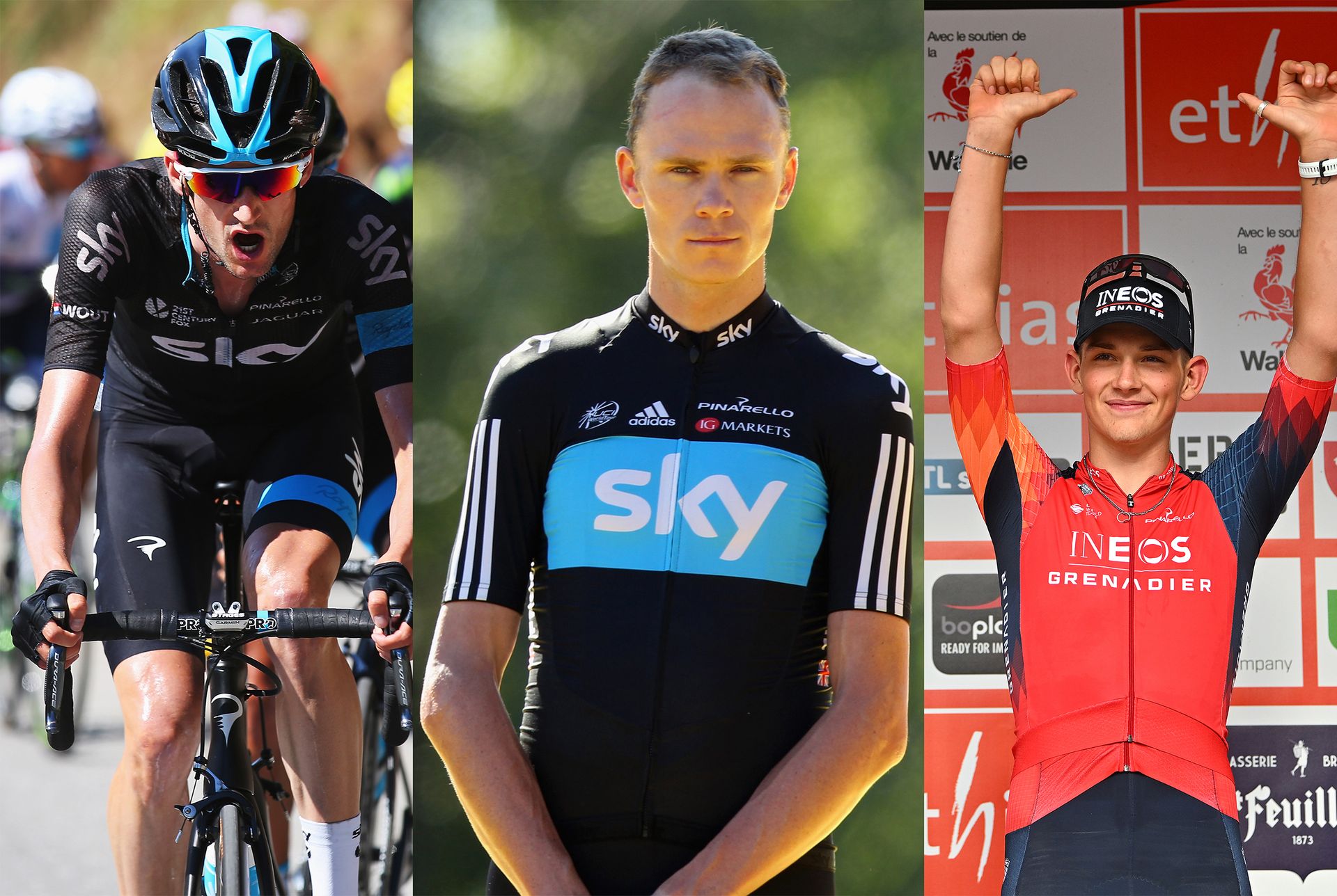 A complete history of Ineos Grenadiers kits, from Adidas to Gobik, via ...