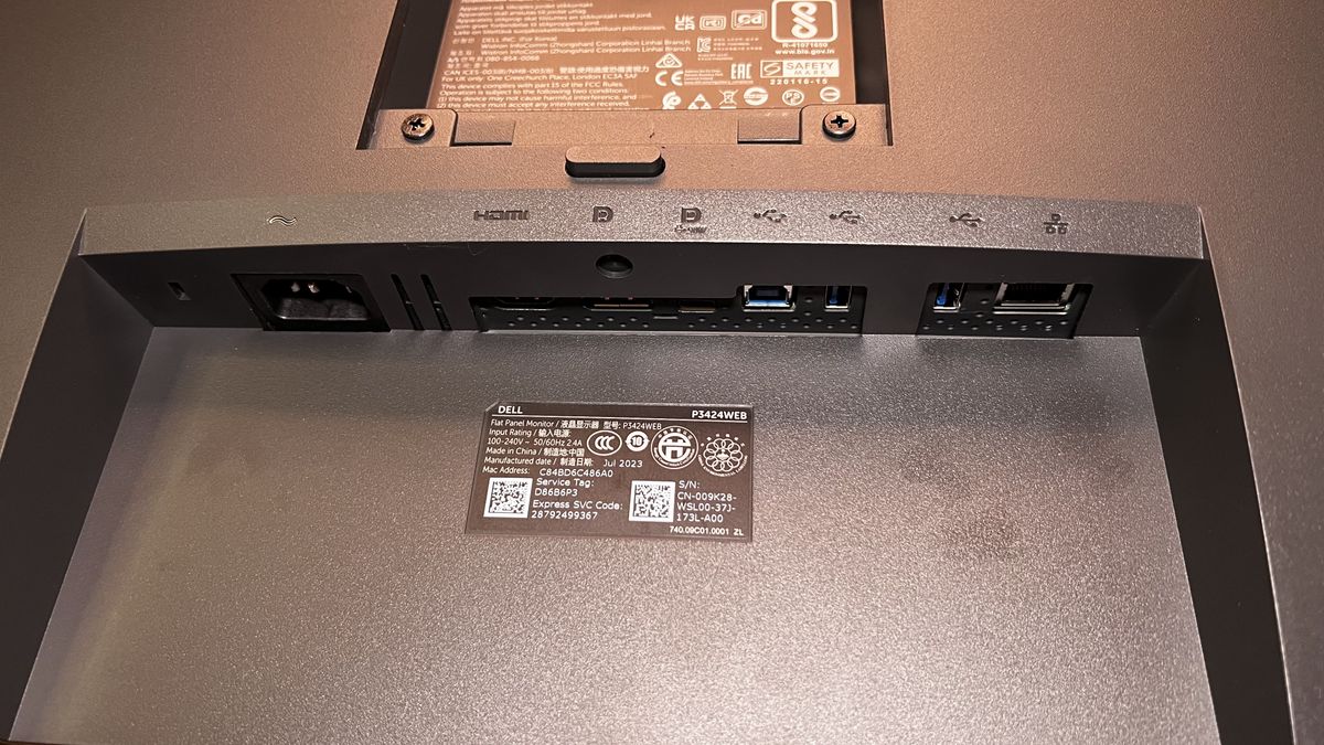 Dell P3424WEB 34-inch curved Video Conferencing Monitor review | TechRadar