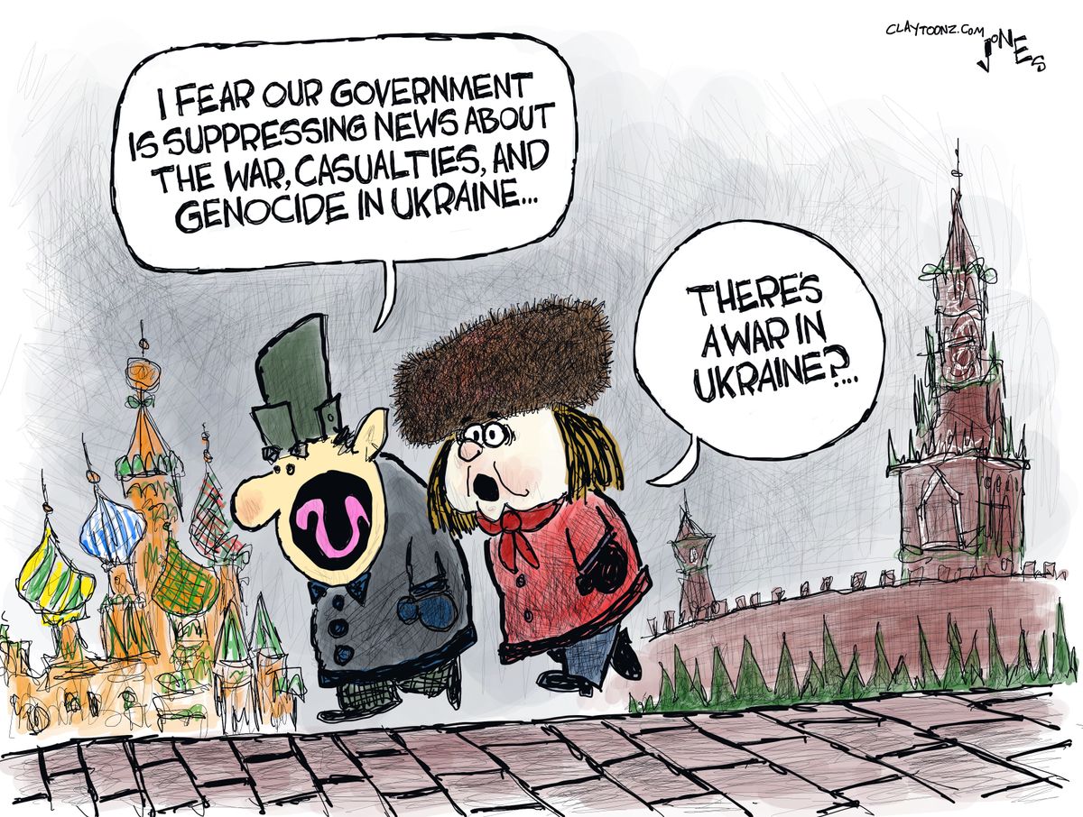 5 cartoons about Russian disinformation | The Week