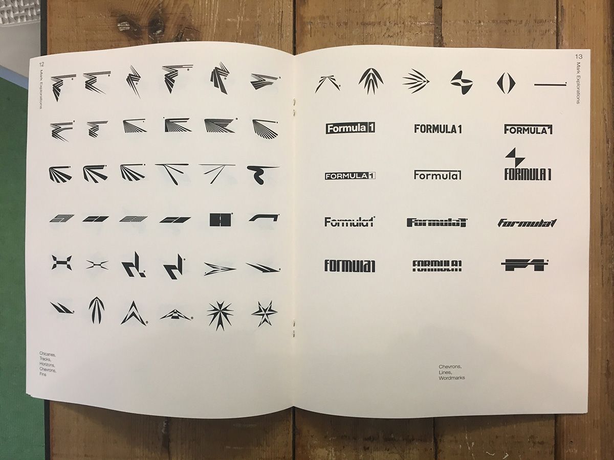 Formula 1 ditches its negative space logo | Creative Bloq