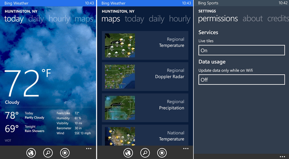 Microsoft announces Bing Apps for Windows Phone 8, bringing News ...