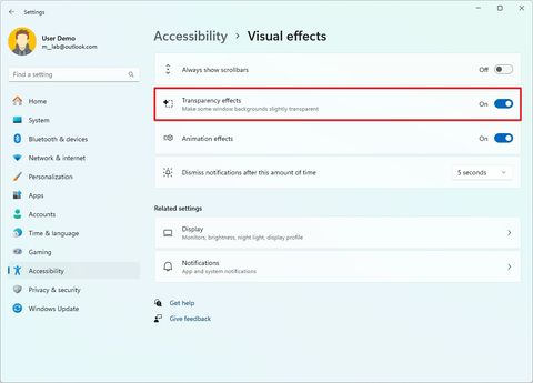 How to disable transparency effects on Windows 11 | Windows Central