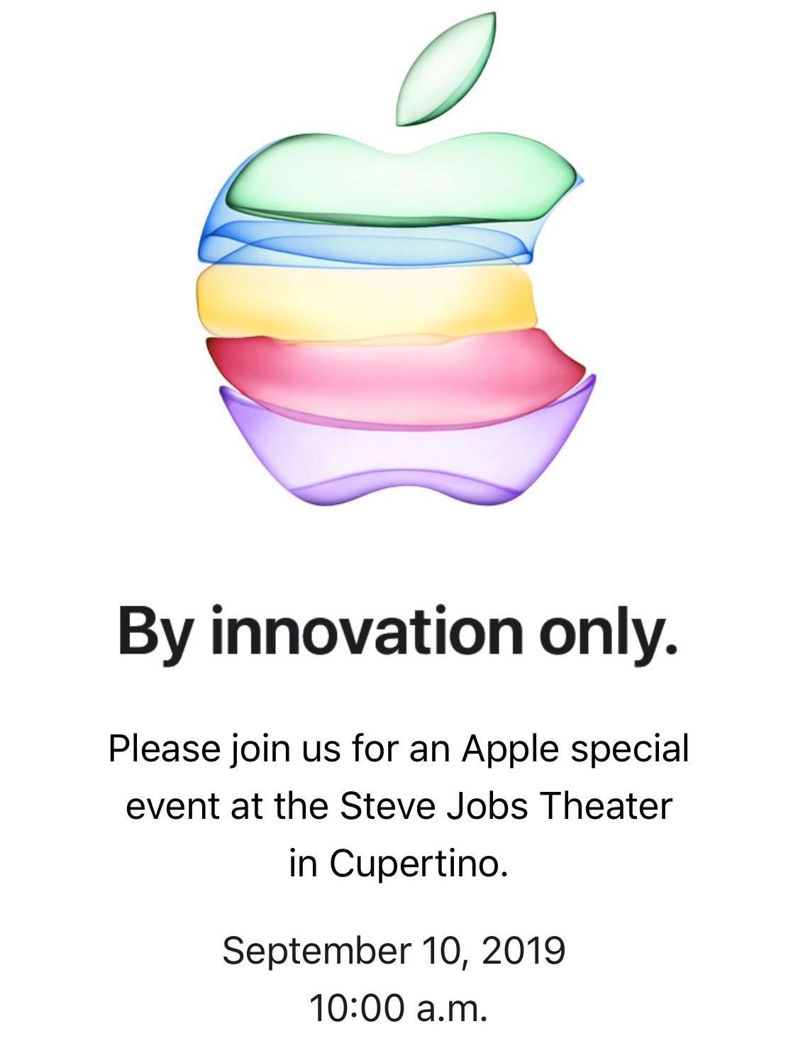 Apple iPhone 11 event announced for September 10 | iMore