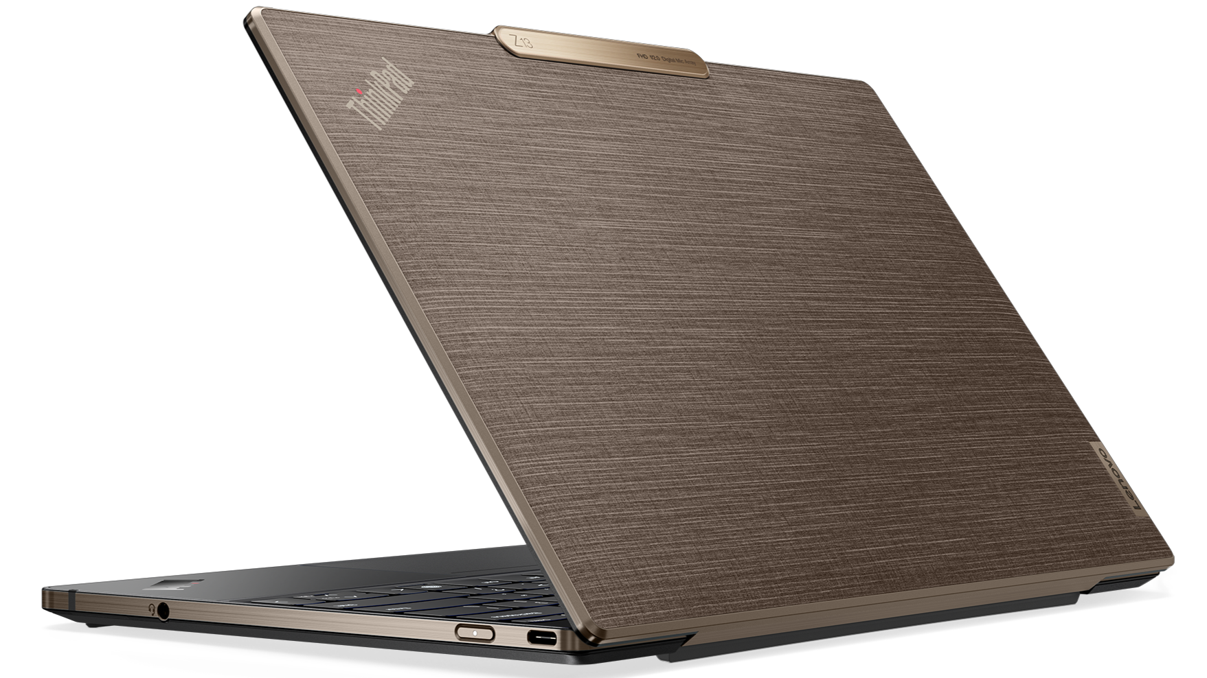 Lenovo's new ThinkPad Z13 features a woven Flax cover made from plant ...