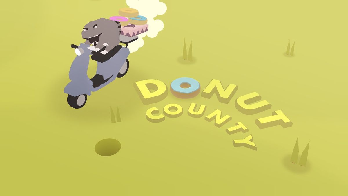 Watch a raccoon ponder the nature of holes in the Donut County reveal ...