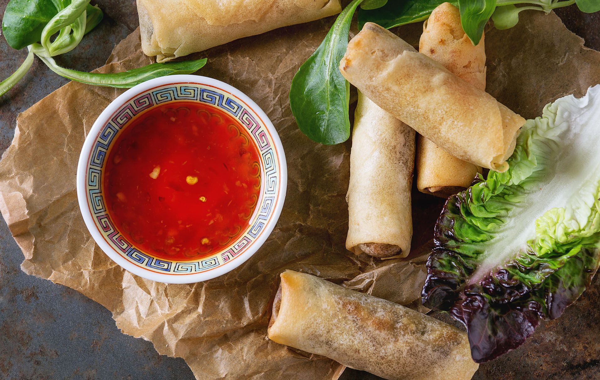 Lime, ginger & crab spring rolls | Chinese Recipes | GoodtoKnow