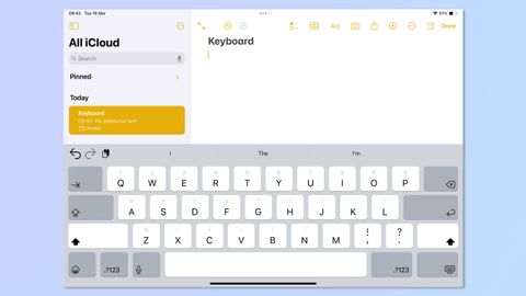 How to make your iPad keyboard larger | Tom's Guide