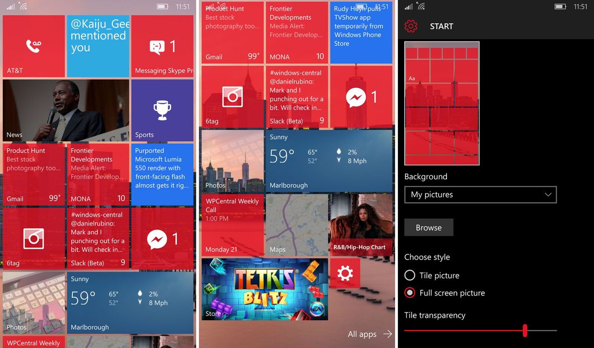 What's on your Windows 10 Mobile Start screen, Mark Guim? | Windows Central