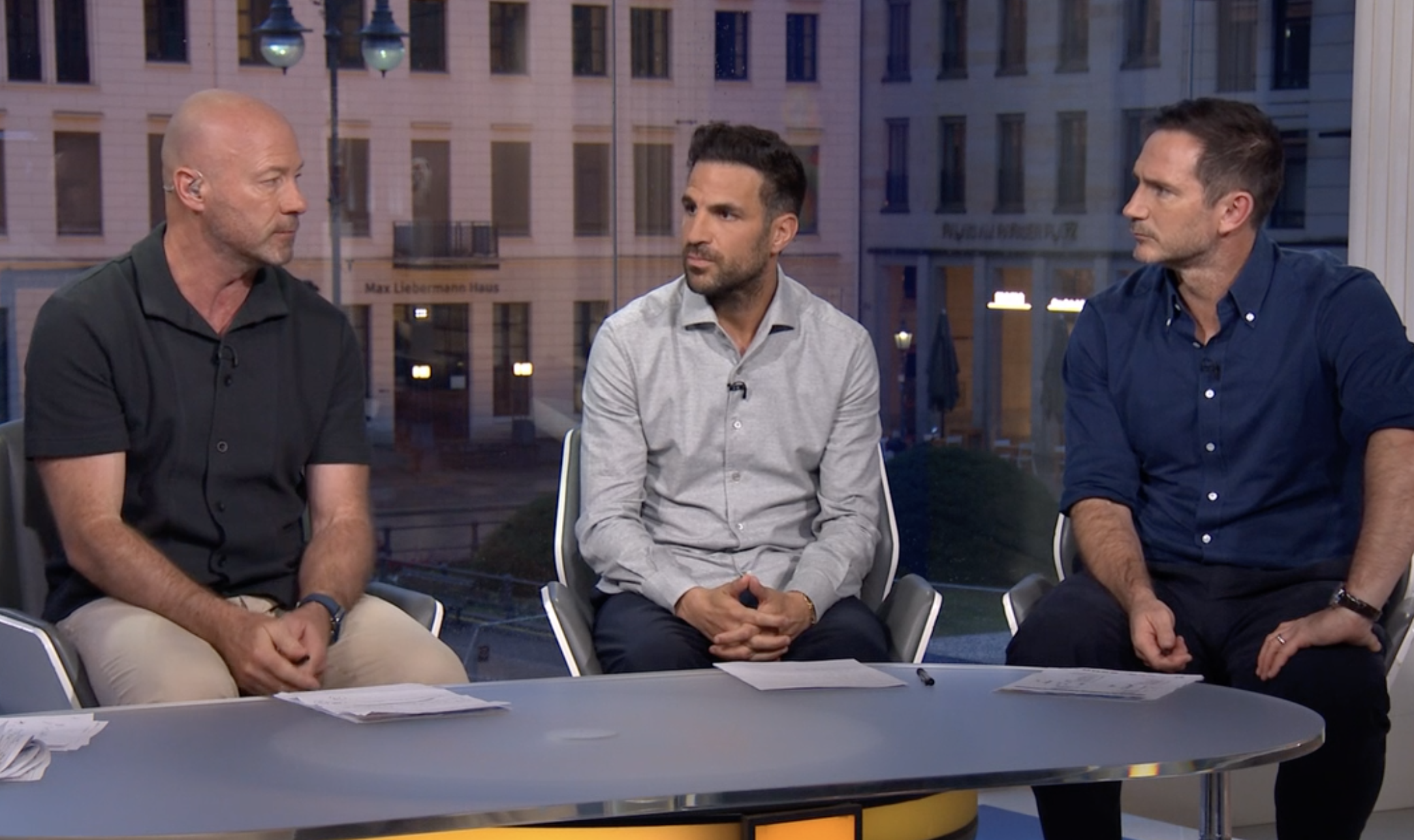 BBC's Euro 2024 studio ceiling appears to fly away, in strange moment ...