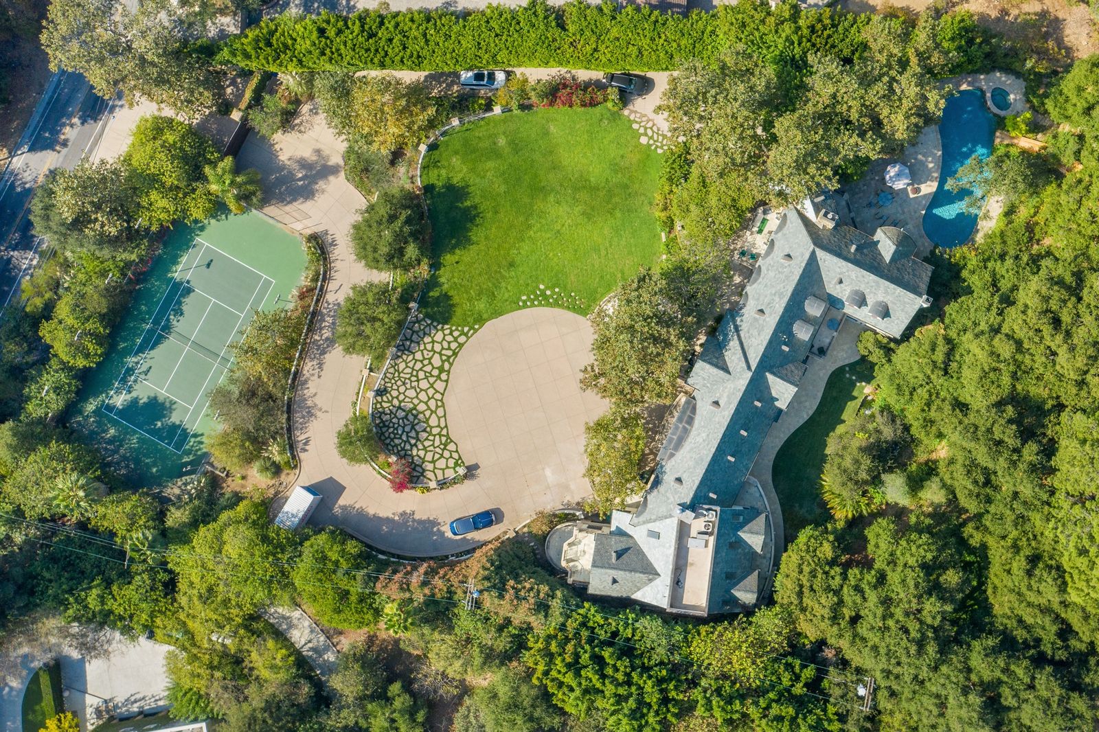 Explore Gene Simmons' house - an incredible Beverly Hills mansion on ...