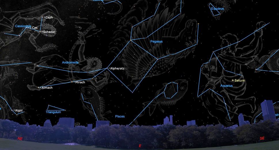 See the Great Square of Pegasus trot through the night sky this month ...