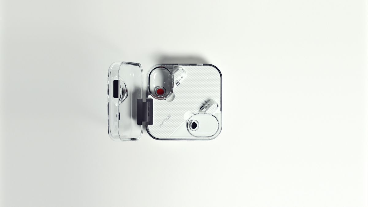 Nothing ear (1) case reveals striking transparent design unlike any ...