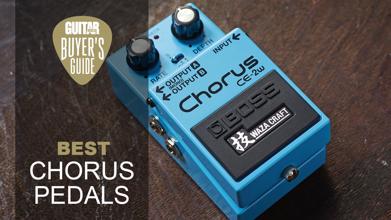 Best chorus pedals 2025: top choices for your 'board | Guitar World