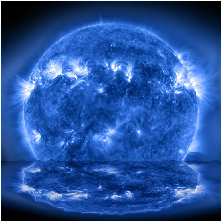 Gallery: The Active Sun as Art | Space