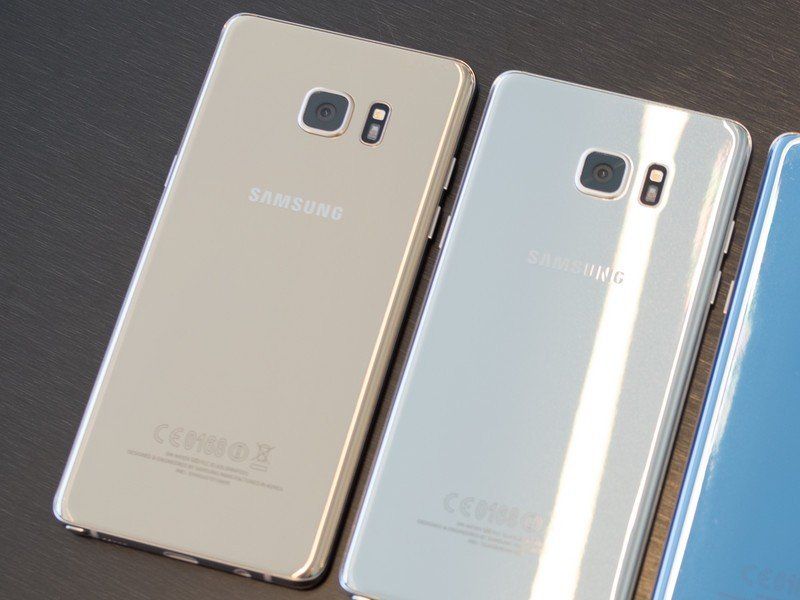 Here are all four colors of the Galaxy Note 7 | Android Central