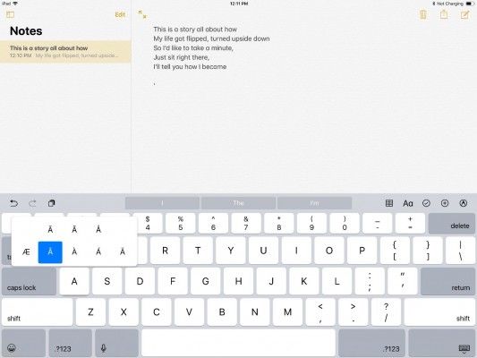 How to Access Alternate Characters on the iPad Keyboard | Laptop Mag