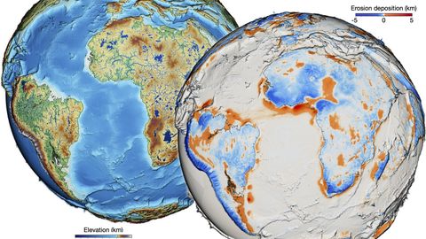 Watch 'unprecedented' animation showcasing 100 million years of Earth ...