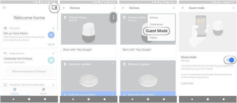 How to enable Google Home 'Guest mode' | Android Central