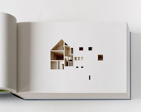 House's negative space showcased in flip book | Creative Bloq