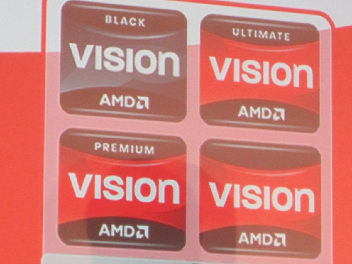 AMD calls Vision line-up its 'strongest ever', HD across the range ...