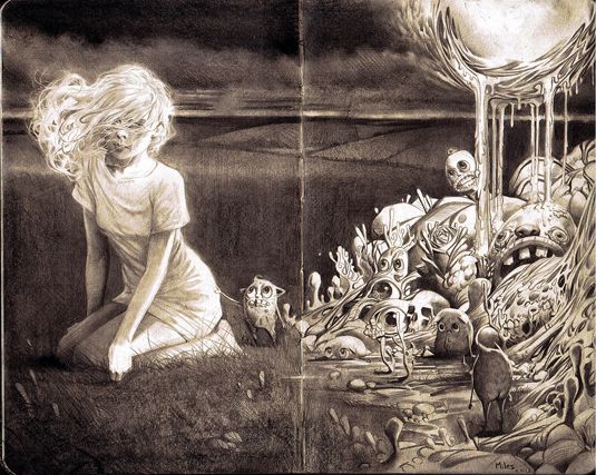 These mind-bending sketches stay with you | Creative Bloq