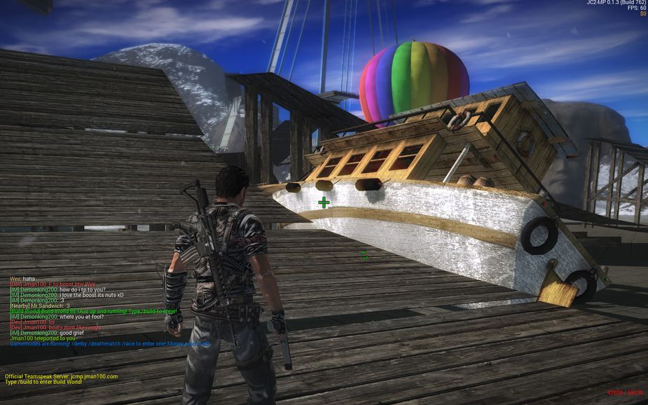 Just Cause 2 Multiplayer's best server is Build World, and it's full of ...