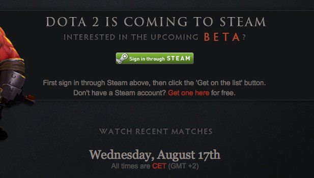 Dota 2 beta registration is open | GamesRadar+