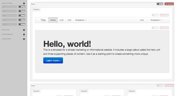 LayoutIt! offers drag and drop Bootstrap workflow | Creative Bloq