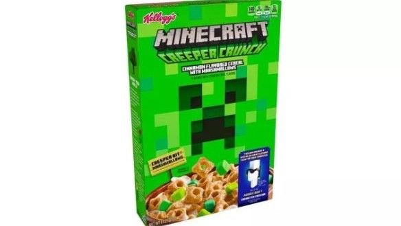 Kelloggs is releasing a Minecraft 'Creeper Crunch' cereal | PC Gamer