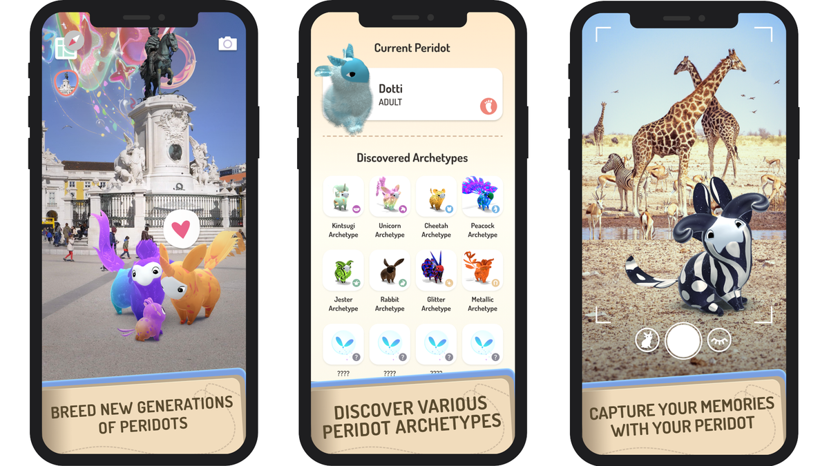Peridot is a pet sim from the Pokémon Go team and it's like a modern ...