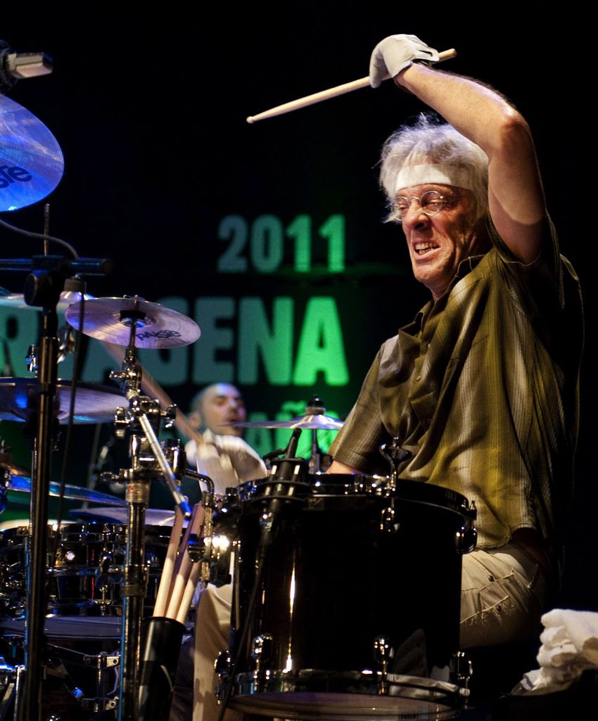 Stewart Copeland on The Police, drum solos, Rush, double bass pedals ...