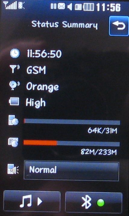 LG Viewty Snap GM360: Interface - LG Viewty Snap GM360 review - Page 2 ...