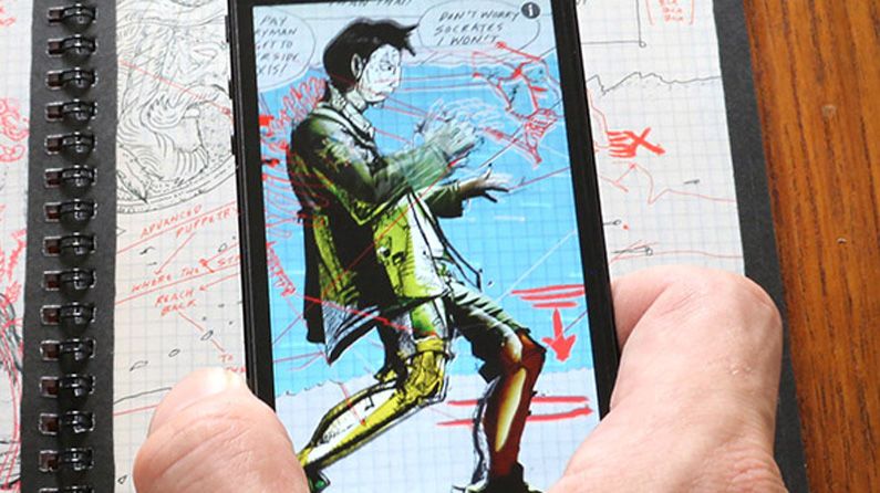 Augmented reality brings 3D comic book to life | Creative Bloq