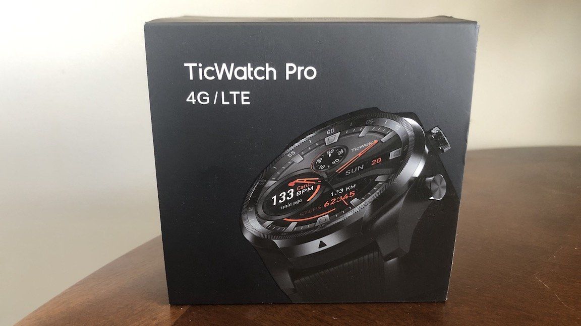 TicWatch Pro 4G/LTE review: Great built-in GPS and 24/7 heart rate ...