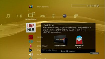 Interface - Sony PS3 review - Page 2 | TechRadar