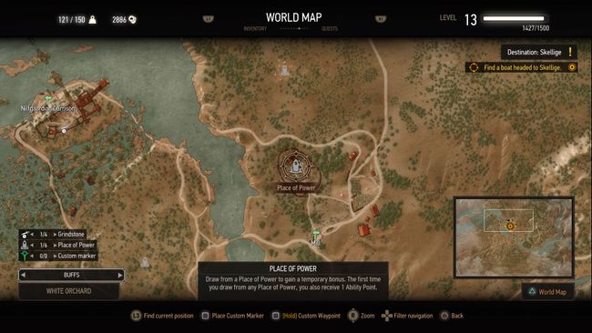 The Witcher 3 Places of Power map and locations | GamesRadar+