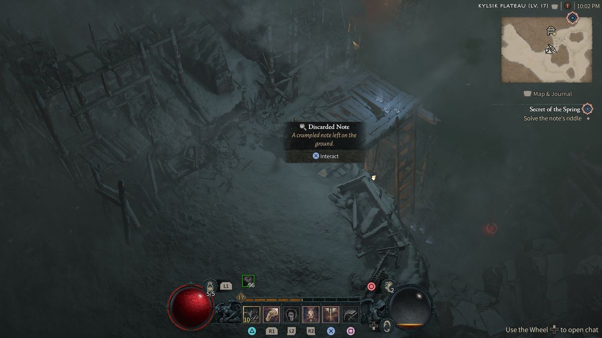 Diablo 4 Secret of the Spring riddle solution | PC Gamer