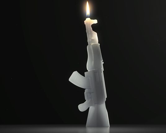 There's an uplifting surprise in these Amnesty candles | Creative Bloq