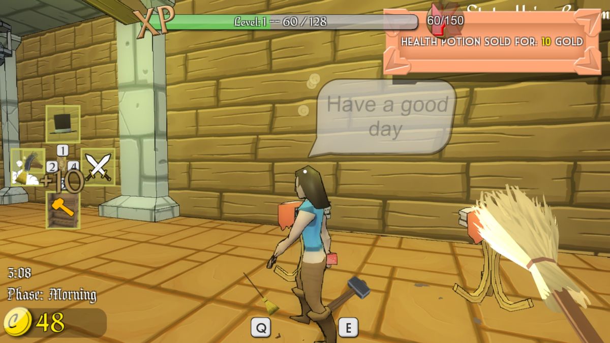 Playing an RPG about being a shopkeeper in an RPG | PC Gamer